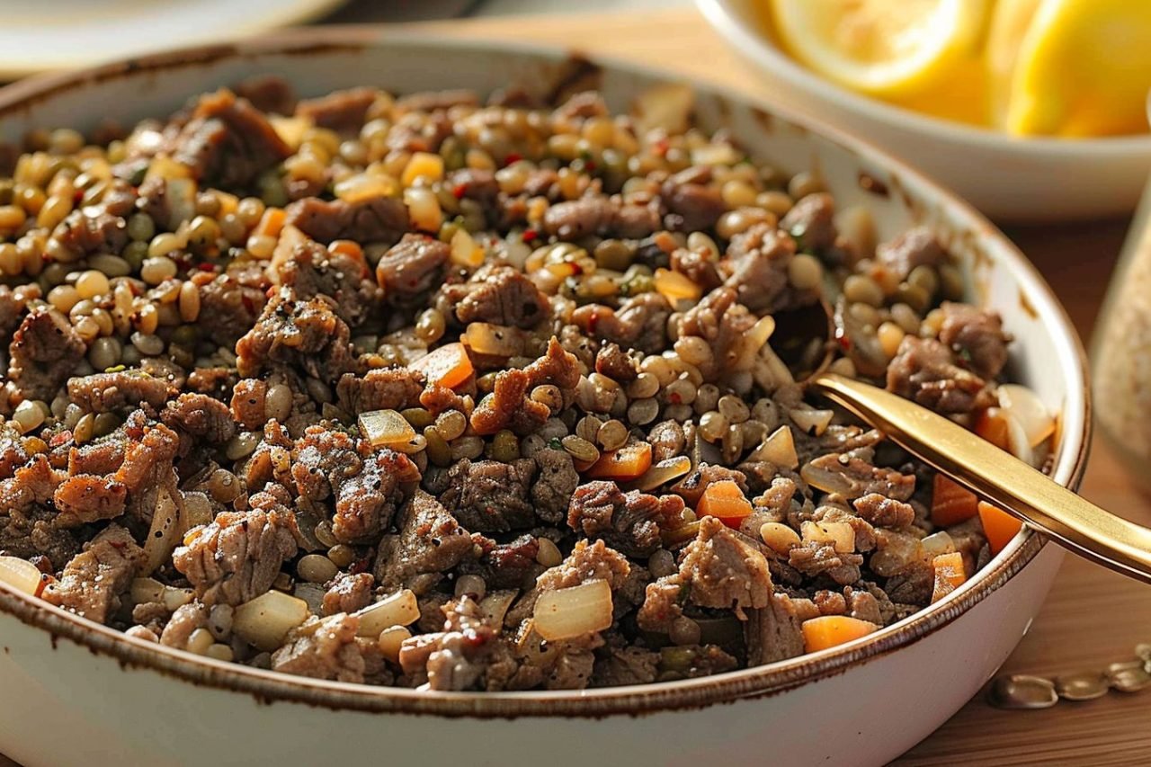 Mujadara with Meat: A Hearty and Flavorful Dish for Meat Lovers ...