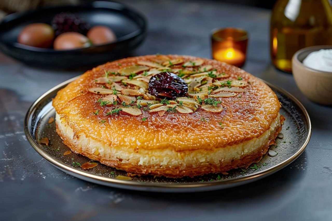 Kunafa with Custard Filling: A Sweet Middle Eastern Treat - Middle ...