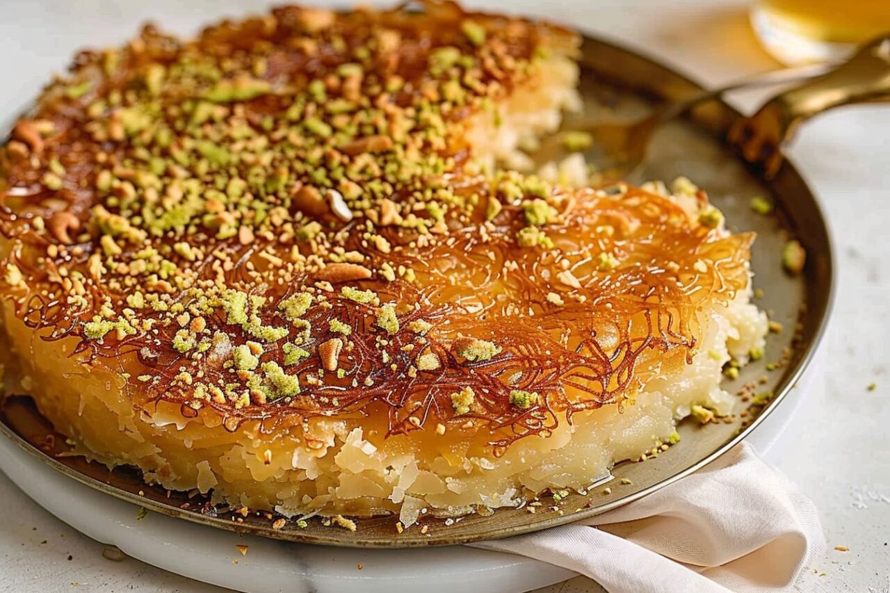 Kunafa Recipe with Ricotta and Mozzarella: A Perfect Dessert for Cheese ...