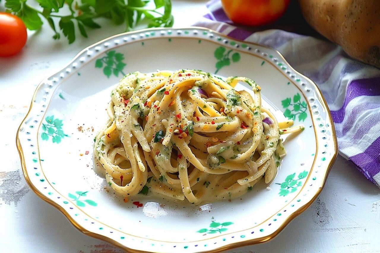 Pasta with Baba Ganoush: A Mediterranean-inspired Dish - Middle Eastern ...