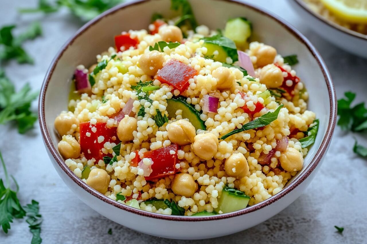 Couscous with Garbanzo Beans: A Flavorful and Nutritious Meal Option ...
